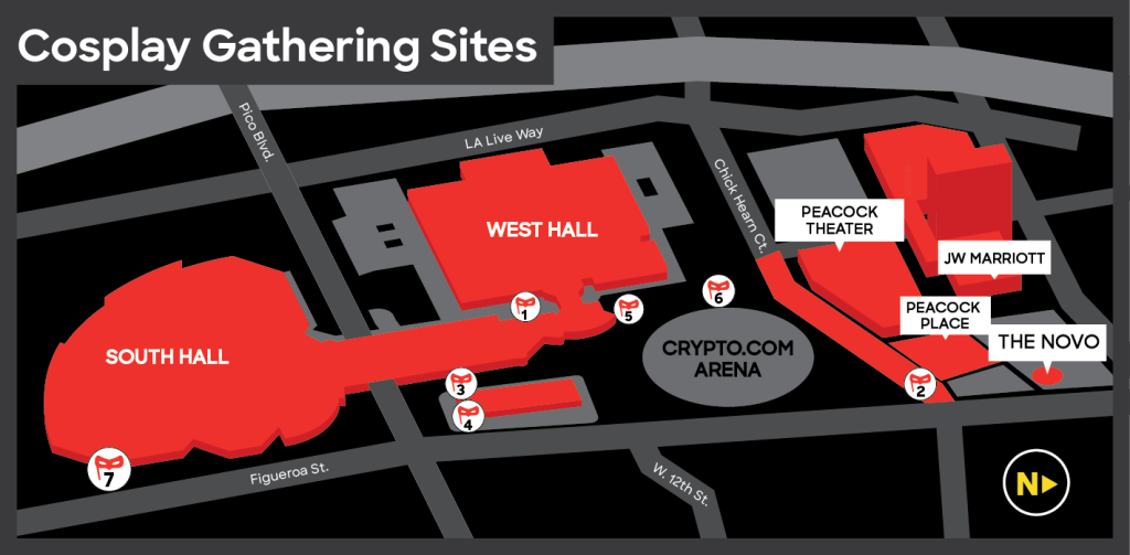 AX26_Cosplay Gathering Sites - Anime Expo