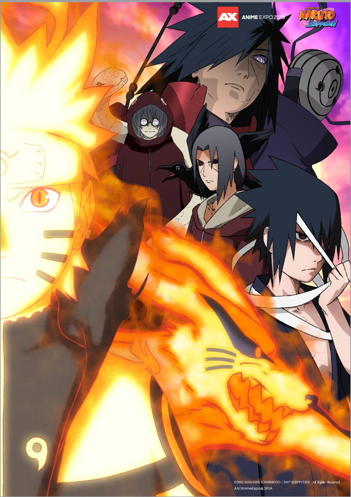 Naruto Right Poster - Anime Expo