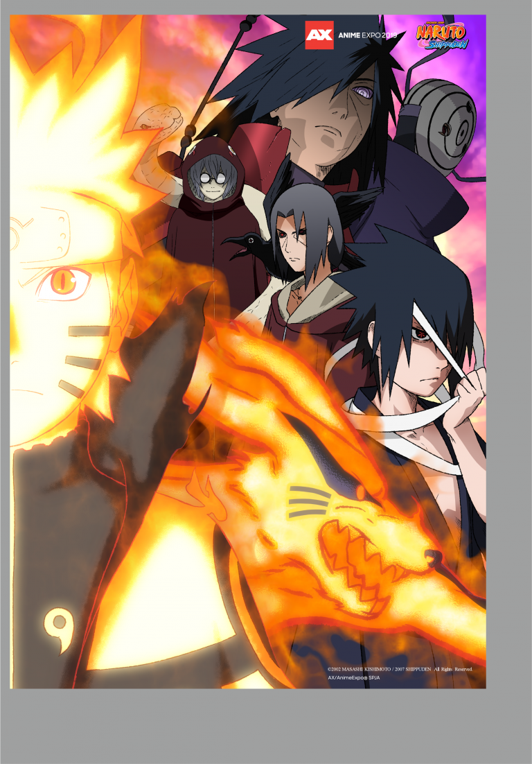 Naruto Right Poster - Anime Expo