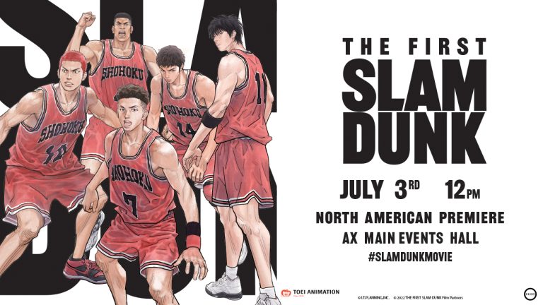 Watch "THE FIRST SLAM DUNK" North American Premiere at AX! - Anime Expo