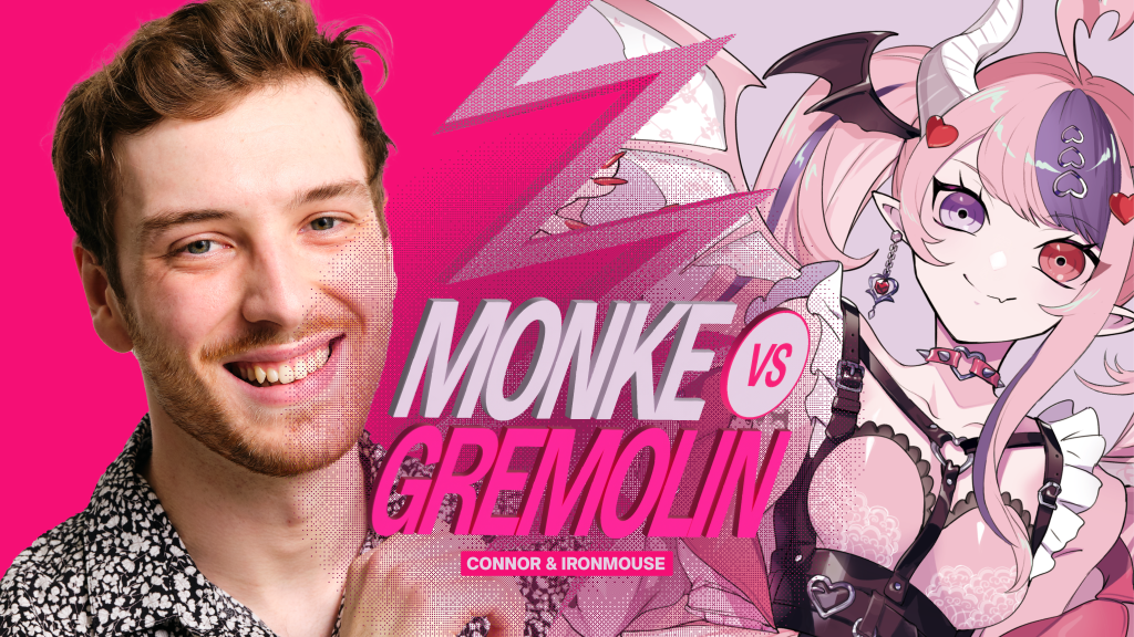 CDawgVA & Ironmouse - Monke vs. Gremolin - Anime Expo