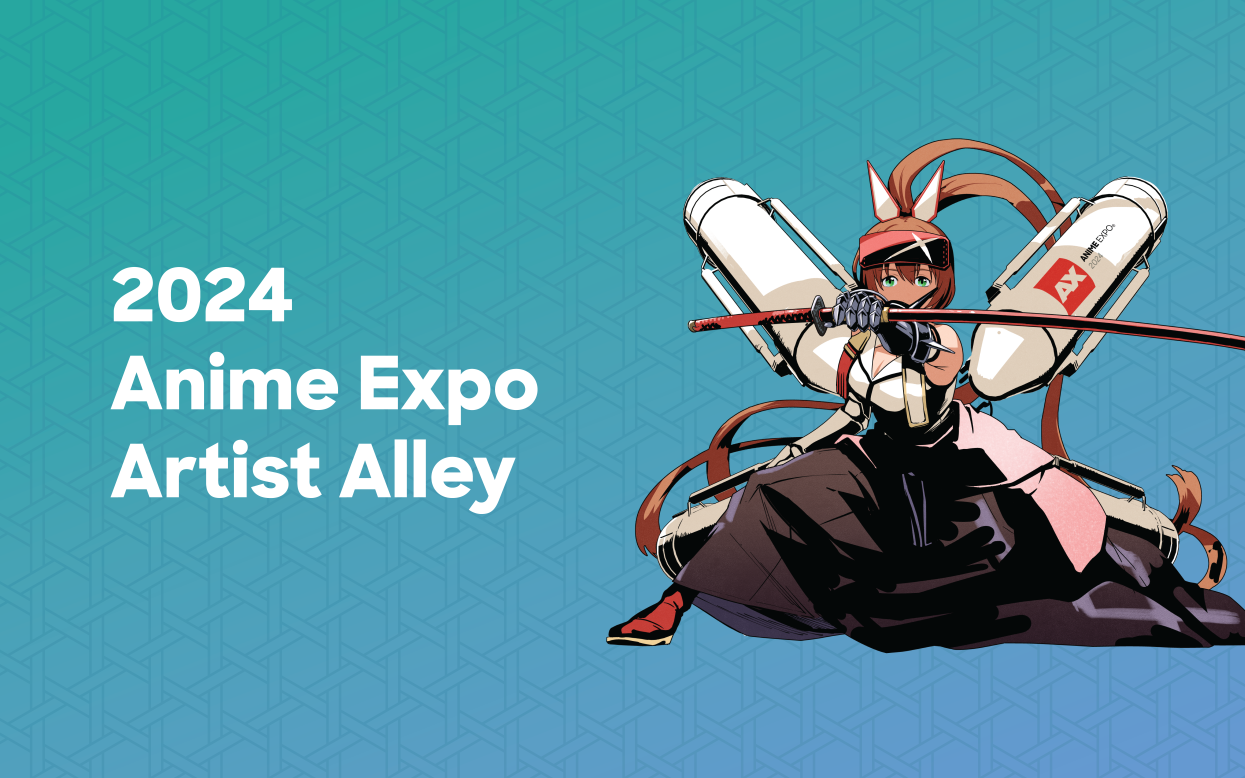 artist alley banner - Anime Expo