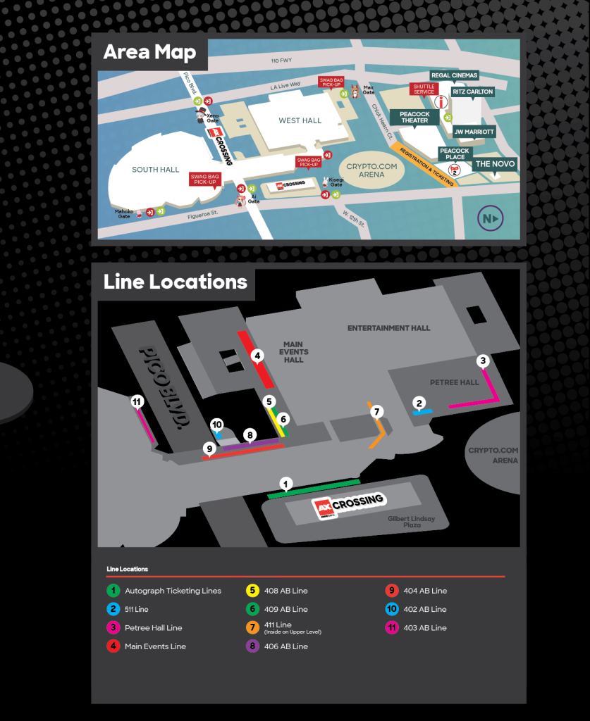 AX 24 - Area Map Line Locations-01-01 - Anime Expo