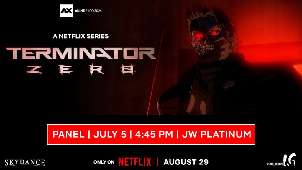 Netflix presents TERMINATOR ZERO - Anime Expo