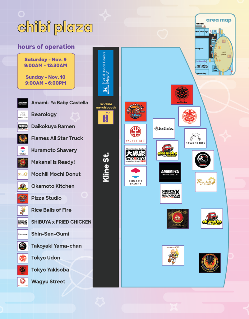 axc 24 - chibi plaza map-01 - Anime Expo