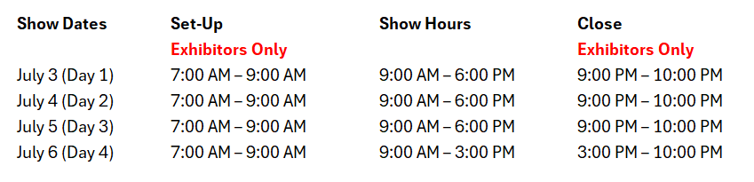 West Ent Hours - Anime Expo